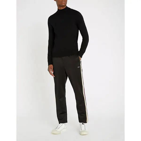 Sandro Turtleneck Wool Jumper - Black