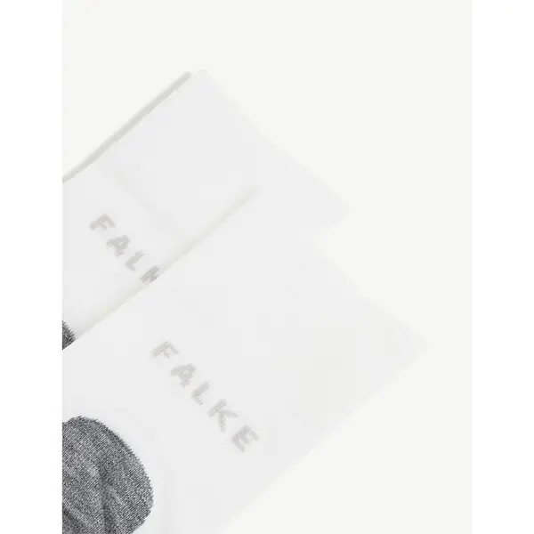 Falke Ru4 Run Cotton-blend Socks - White Mix