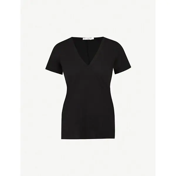 Rag & Bone Cotton Jersey T-shirt - Black
