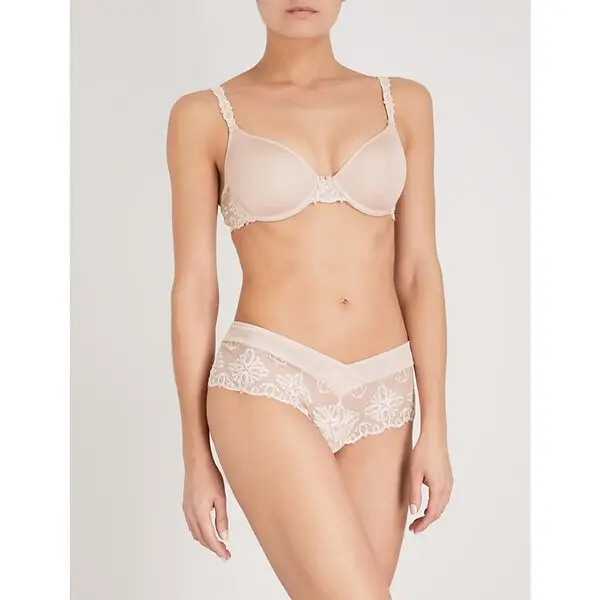 Chantelle Champs Elysées Memory Foam T-shirt Bra - Cappuccino