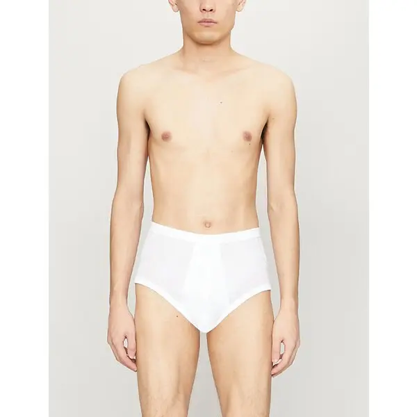Zimmerli Classic Cotton Briefs - White