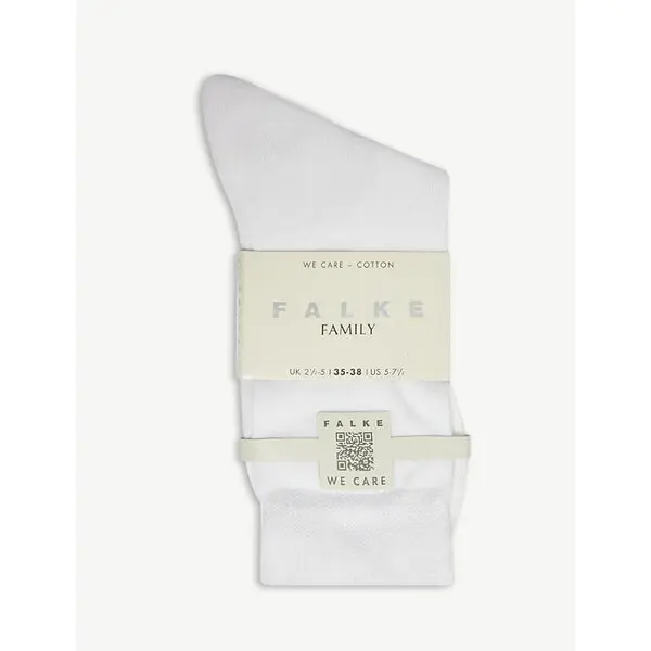 Falke Family Cotton-blend Socks - 2009 White