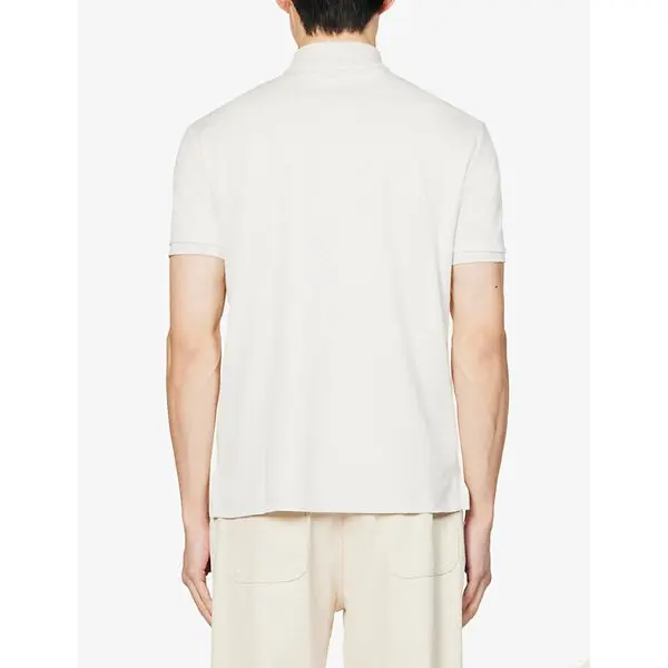 Polo Ralph Lauren Embroidered Logo Cotton Jersey Polo Shirt - American Heather
