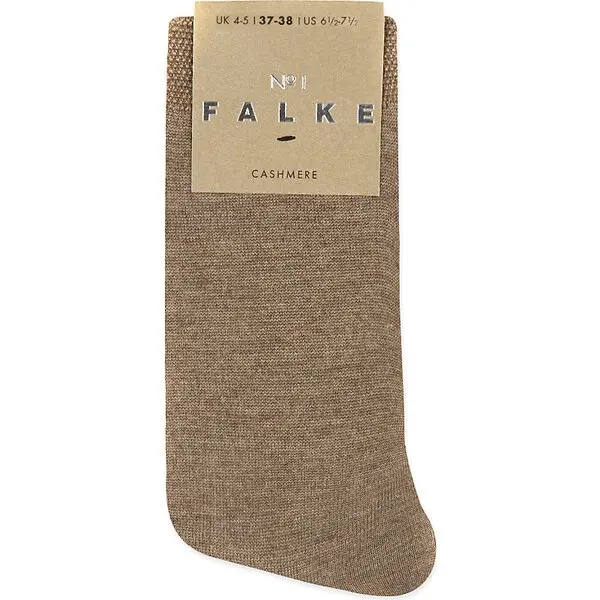 Falke No. 1 Cashmere Socks - 5410 Nutmeg Mel