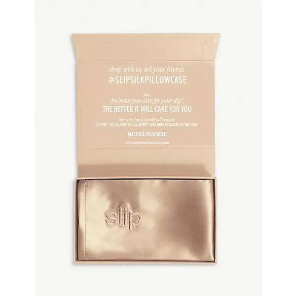 Slip Queen Silk Pillowcase 51cm X 76cm - Caramel