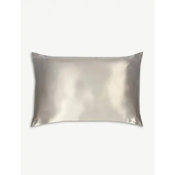 Slip Queen Silk Pillowcase 51cm X 76cm - Silver