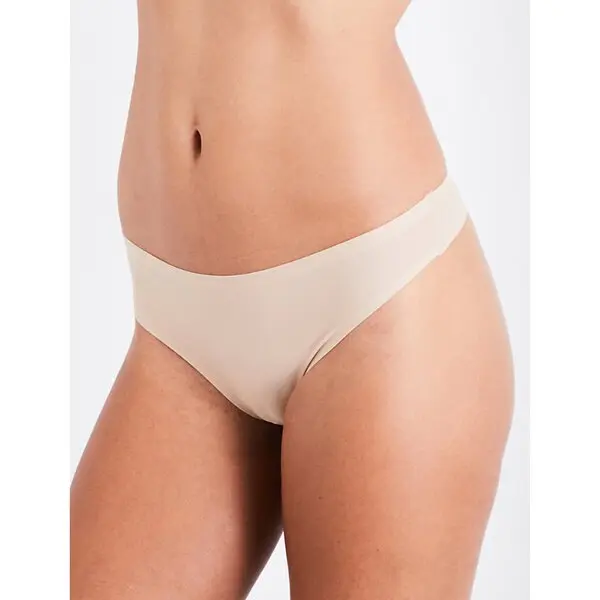 Chantelle Soft Stretch Seamless One-size Thong - Nude