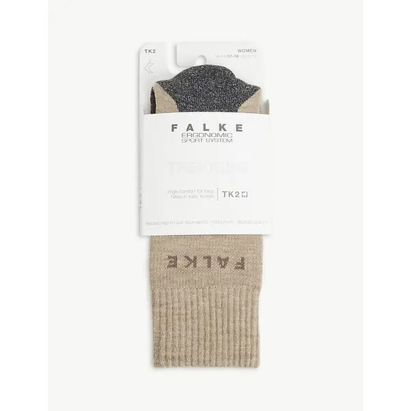 Falke Tk2 Trek Woven Ankle Socks - Nature Melange