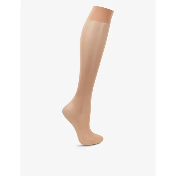 Wolford Satin-touch Pop Socks - Gobi