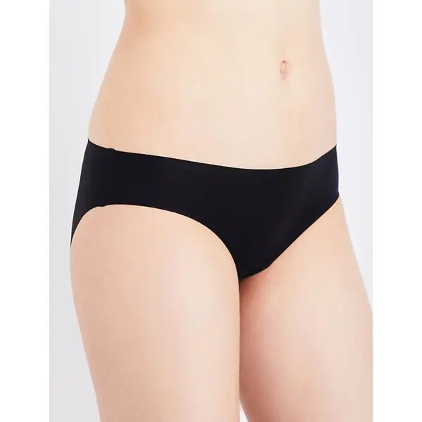 Chantelle Soft Stretch Seamless One-size Brazilian Briefs - Black