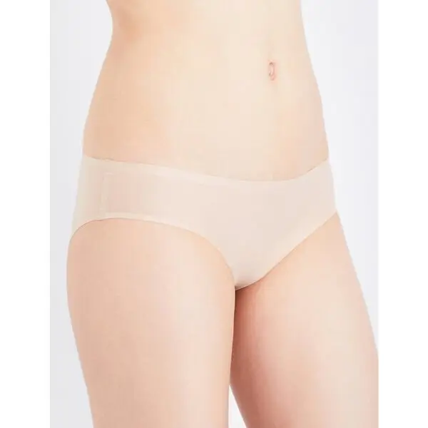 Chantelle Soft Stretch Seamless One-size Brazilian Briefs - Nude