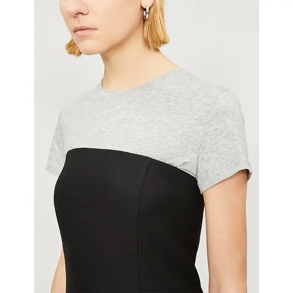 Vince Essential Round-neck Pima Cotton T-shirt - Heather Grey