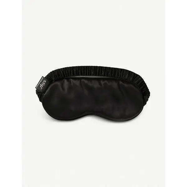 Slip Elasticated Sleep Mask - Black