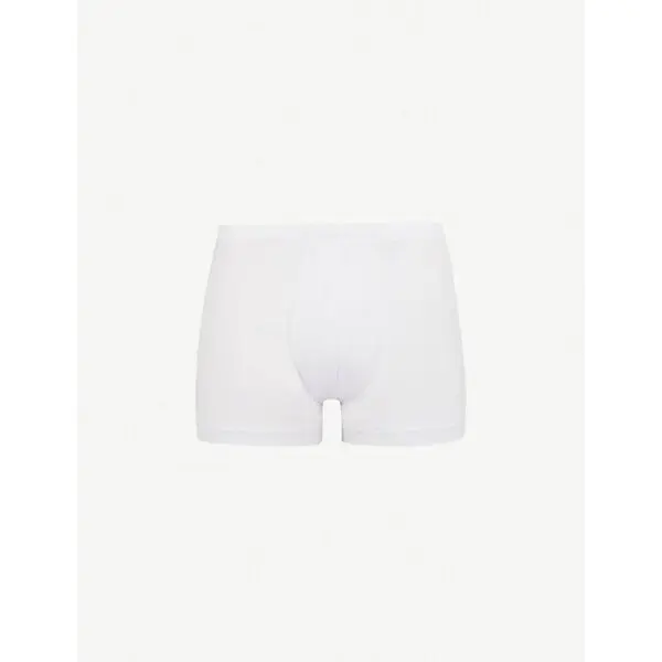 Zimmerli Slim-fit Stretch-cotton Trunks