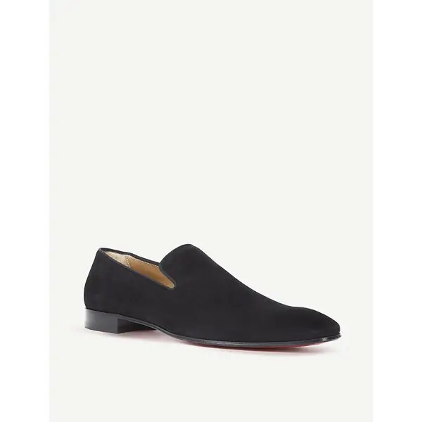 CHRISTIAN LOUBOUTIN Dandelion Suede Loafers