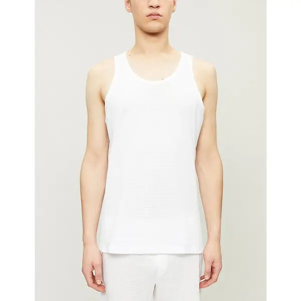 Sunspel Q82 Superfine Cotton-jersey Vest