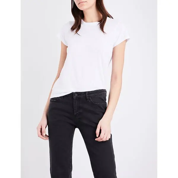 Rag & Bone Cotton-jersey T-shirt - Bright White