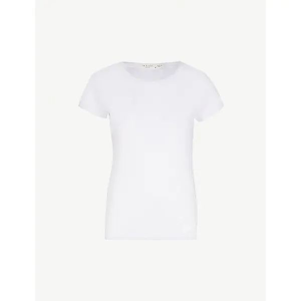 Rag & Bone Cotton-jersey T-shirt - Bright White