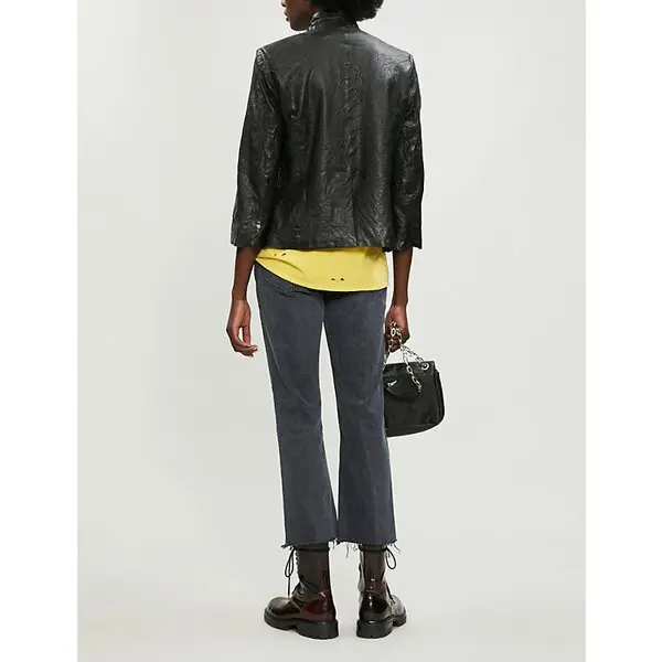 Zadig&Voltaire Verys Leather Jacket - Noir