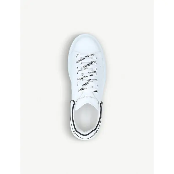 Alexander McQueen Runway Contrast-trim Leather Platform Trainers