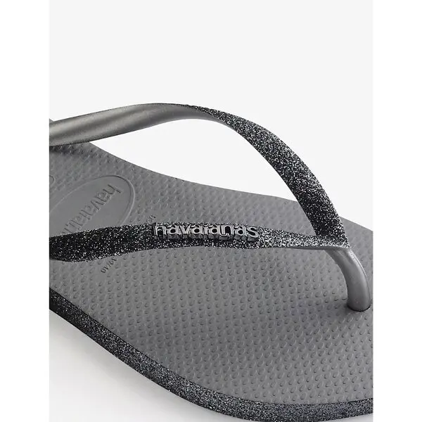 Havaianas Slim Sparkle Ii Flip Flops - Grey