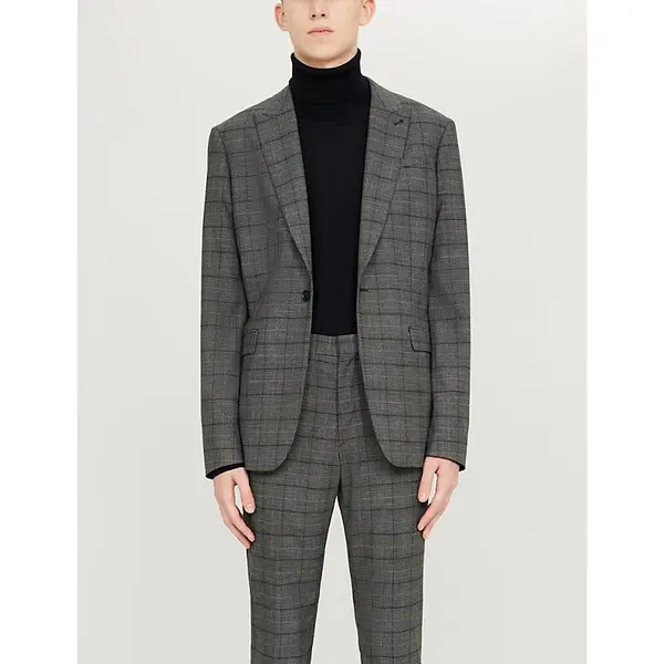 Sandro Fine-knit Wool Jumper - Black