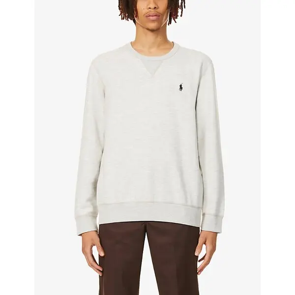Polo Ralph Lauren Long-sleeved Double-knit Woven Jumper - Sport Heather