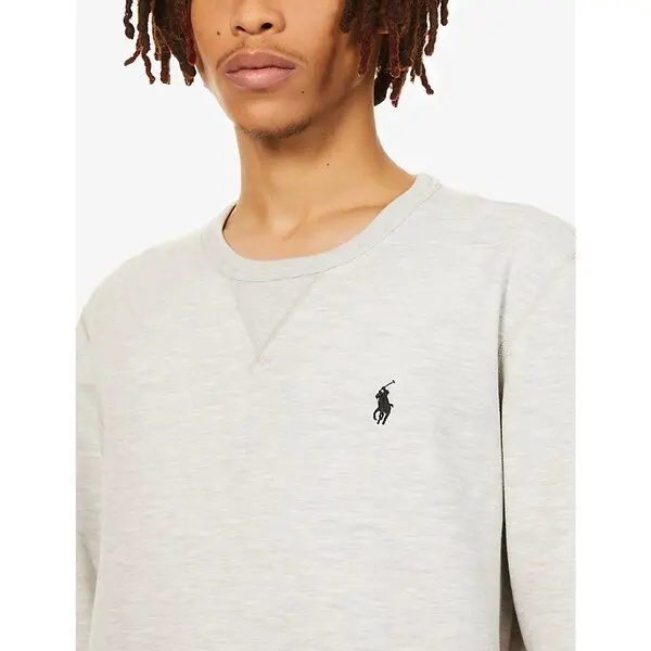 Polo Ralph Lauren Long-sleeved Double-knit Woven Jumper - Sport Heather