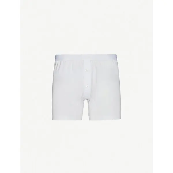 Sunspel Superfine Two-button Boxer Shorts Xxl