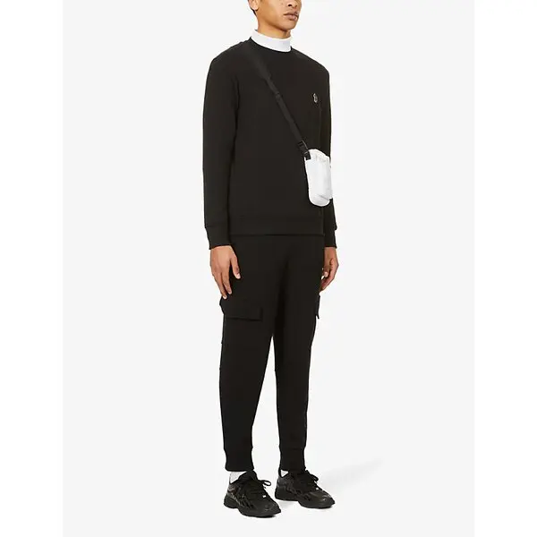 Paul Smith Zebra Embroidered Cotton Sweatshirt - Black