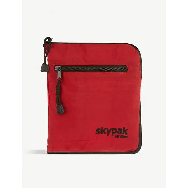 SKYFLITE Skypak Folding Woven Travel Bag - Red