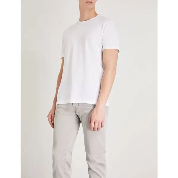 Sunspel Classic Cotton-jersey T-shirt - White