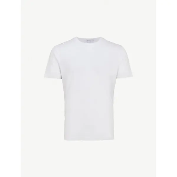 Sunspel Classic Cotton-jersey T-shirt - White