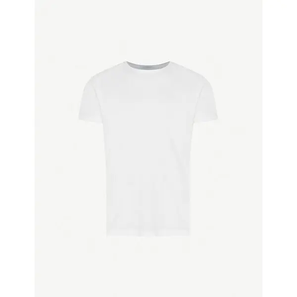Sunspel Q14 Cellular Cotton T-shirt - White