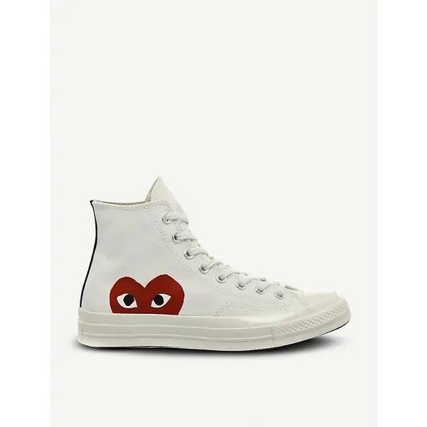 Comme Des Garçons X Converse 70s High-top Sneakers - Beige
