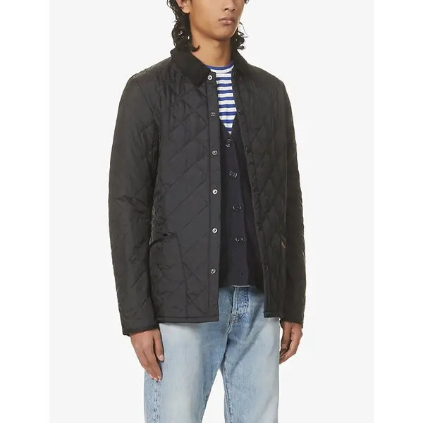 Barbour Liddesdale Quilted Shell Jacket - Black
