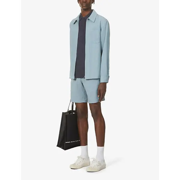 Sunspel Riviera Cotton-piqué Polo Shirt - Navy
