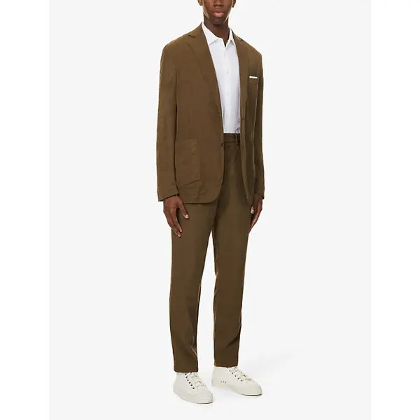 Orlebar Brown Giles Regular-fit Linen Shirt Xxl
