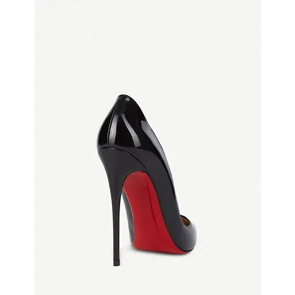 CHRISTIAN LOUBOUTIN So Kate 120 Patent Leather Courts - Black