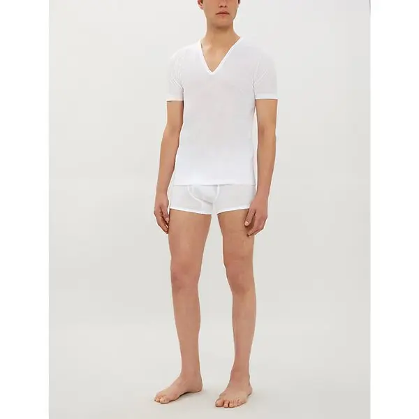 Zimmerli Deep V-neck T-shirt