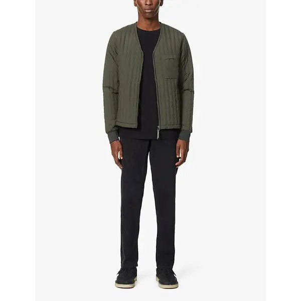 Nudie Jeans Gritty Jackson Slim-fit Straight Denim Jeans - Black Forest