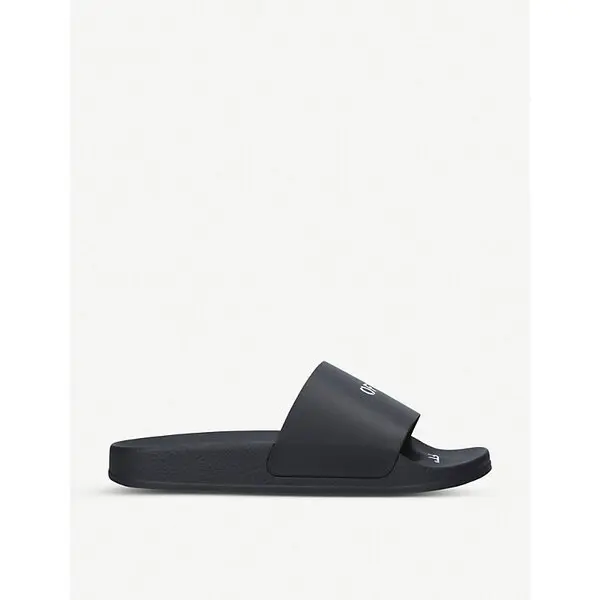 Off-White Logo-print Rubber Pool Sliders