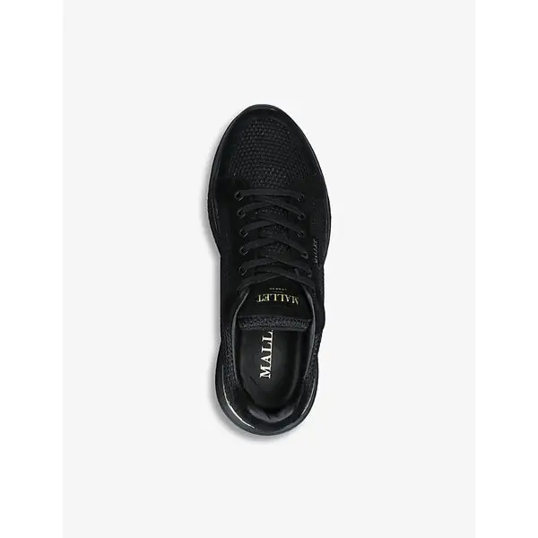 MALLET Kingsland Suede And Mesh Trainers
