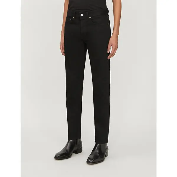 Sandro Slim-fit Stretch-denim Jeans - Black