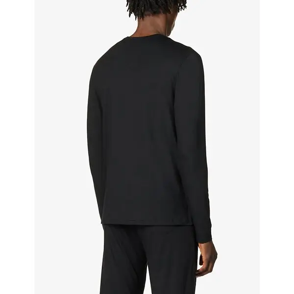 Derek Rose Basel Long-sleeved Top