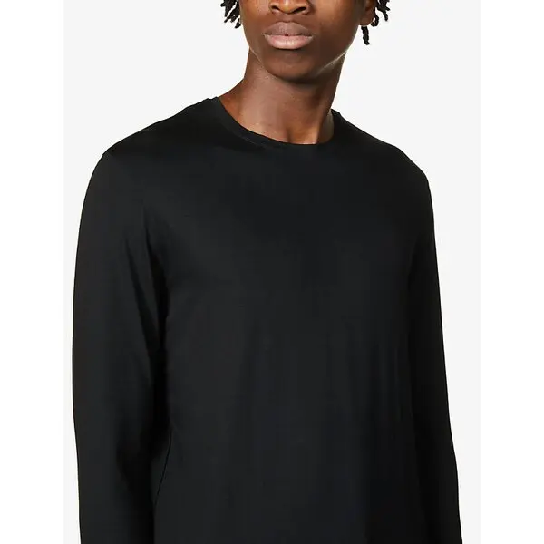 Derek Rose Basel Long-sleeved Top