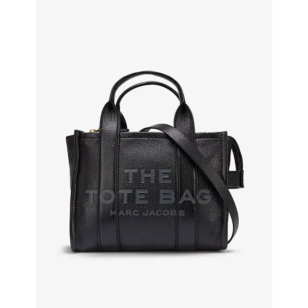Marc Jacobs Leather Small Tote Bag - Black