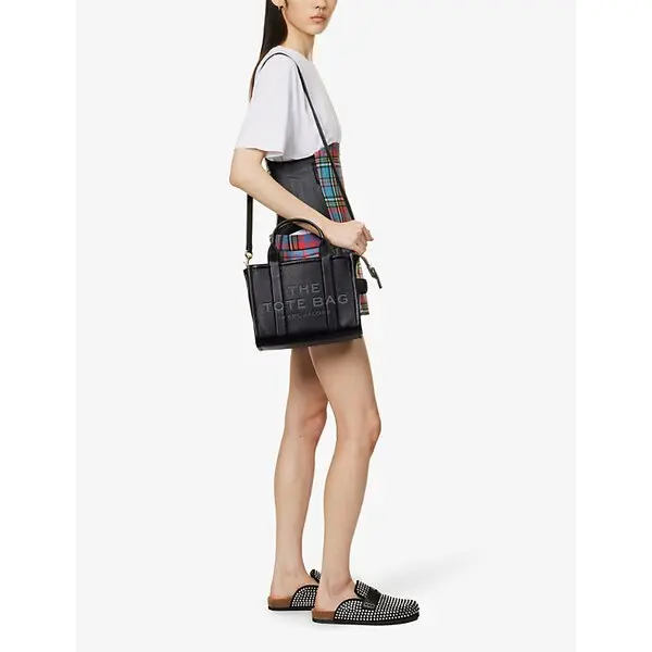 Marc Jacobs Leather Small Tote Bag - Black