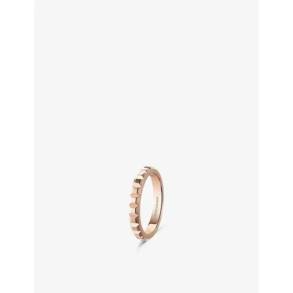 Boucheron Quatre Clou De Paris 18ct Rose Gold Ring - Pink