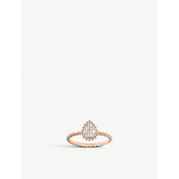 Boucheron Serpent Bohème Diamond Ring - Pink